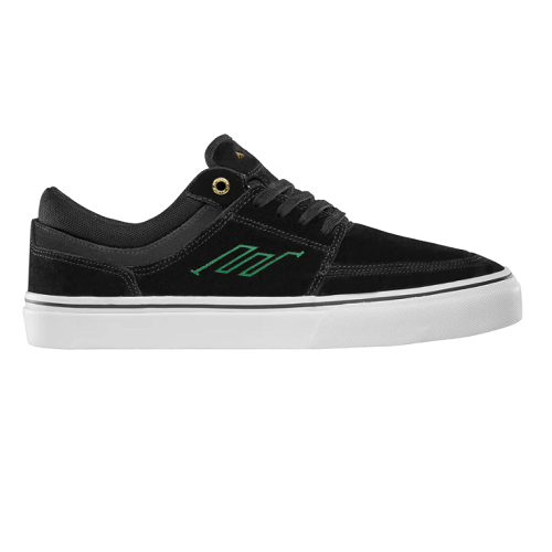 Emerica Shoes Hoban Black White Gold — KillerSkateShop