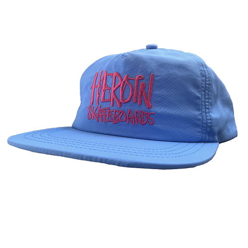 Heroin Snapback Nylon Hat Script — KillerSkateShop