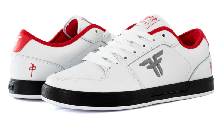 Fallen Shoes Patriot II RDS White Red Black — KillerSkateShop